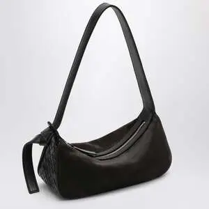 Bottega Veneta Nodo Shoulder Bag In Suede And Nappa Leather