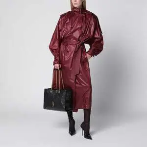 Saint Laurent Niki East/west Shopping Bag In Vintage Calfskin - Black