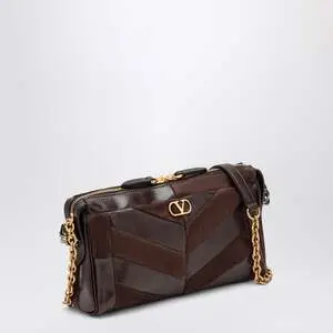 Valentino Garavani Panthea Small Shoulder Bag - Brown