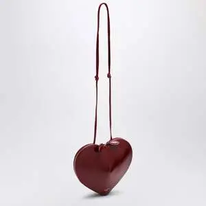 Alaïa Heart Shoulder Bag - Red