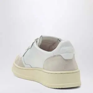 AUTRY Medalist Low Leather And Suede Sneakers - White
