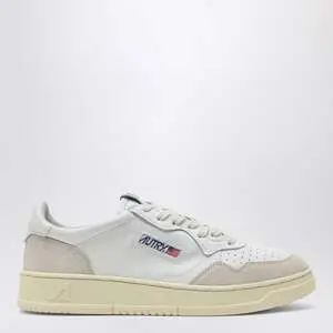 AUTRY Medalist Low Leather And Suede Sneakers - White