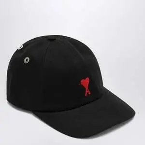 AMI Paris Embroidered Logo Baseball Cap
