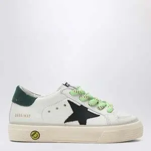 GOLDEN GOOSE May Leather Sneakers - Black