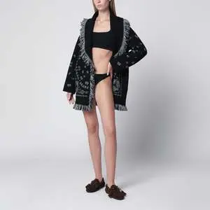 Alanui Bandana Jacquard Cardigan