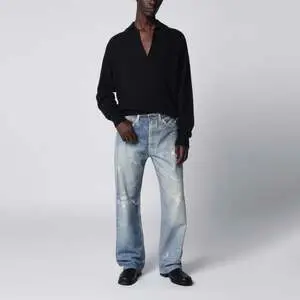 Our Legacy Light-wash Distressed Jeans