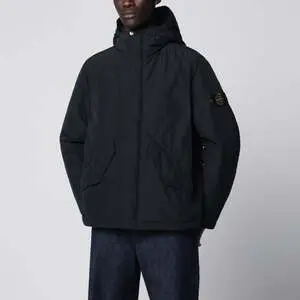 Stone Island Technical Fabric Padded Jacket - Black