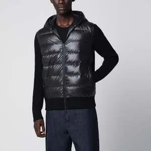 Moncler Padded Wool Zip-up Hoodie