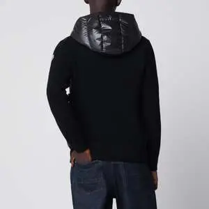 Moncler Padded Wool Zip-up Hoodie