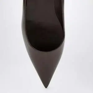 JIMMY CHOO Amelia 35 Pointed Toe Kitten Heel Pumps In Calf Leather - Beige