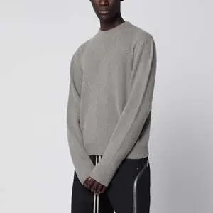 Rick Owens Dust Cashmere-blend Crewneck Sweater - Grey