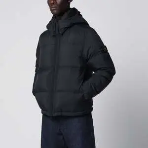 Stone Island Ripstop Nylon Zip-up Down Jacket