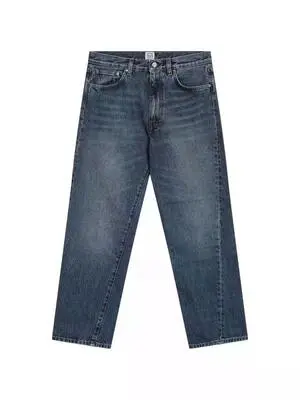 TOTEME Washed-effect Straight-leg Jeans - Blue