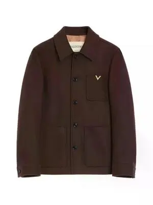 Valentino Garavani Wool Jacket With Vgold
