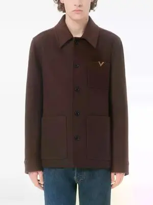 Valentino Garavani Wool Jacket With Vgold
