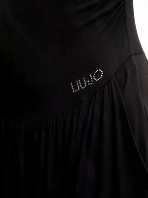 Liu Jo Studded Halterneck Maxi Dress