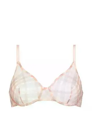 ERES Highlands Checked Bra - Neutrals