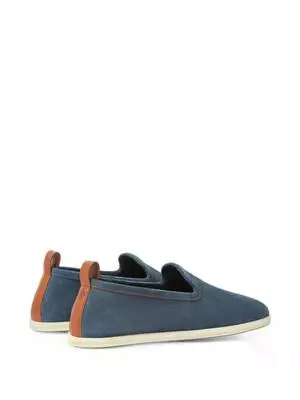Loro Piana Venice Suede Loafers