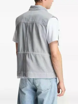 Calvin Klein Multi-pocket Sleeveless Waistcoat