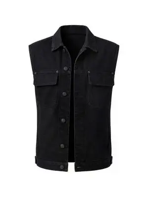 Dsquared2 Icon Denim Vest - Black