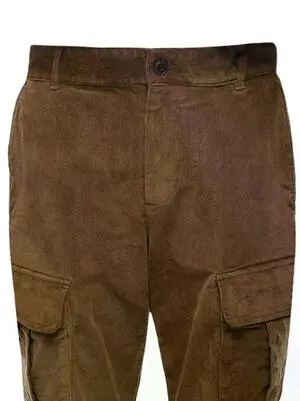 DIESEL® Ribbed Velour Cargo Pants