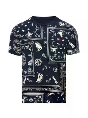 Polo Ralph Lauren Bandana-patchwork T-shirt