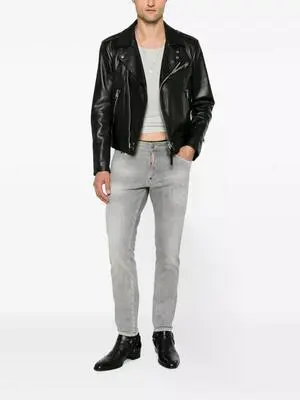 Dsquared2 Skater Distressed Logo-tag Denim Jeans