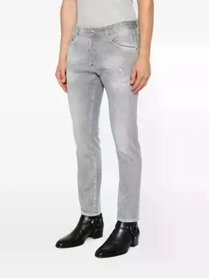 Dsquared2 Skater Distressed Logo-tag Denim Jeans