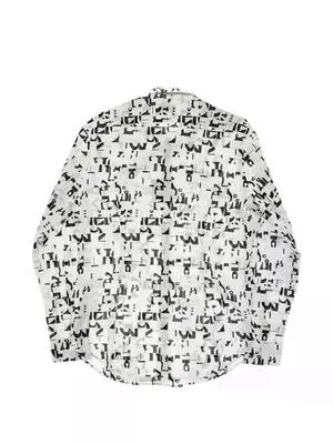 Corneliani Monogram-motif Cotton Shirt