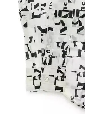 Corneliani Monogram-motif Cotton Shirt
