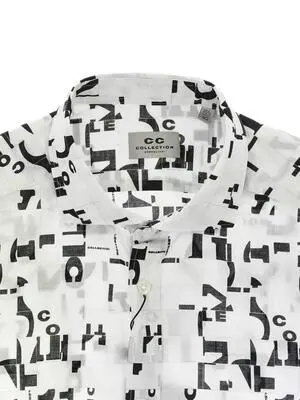 Corneliani Monogram-motif Cotton Shirt