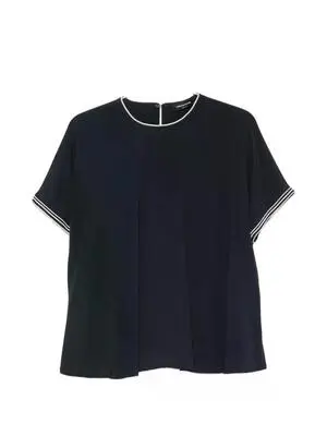 Fabiana Filippi Striped Trim Blouse