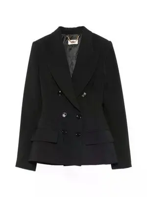 Elisabetta Franchi Double-breasted Peaked-lapel Blazer