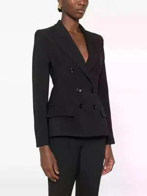 Elisabetta Franchi Double-breasted Peaked-lapel Blazer