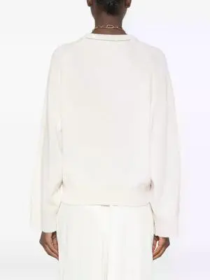 Brunello Cucinelli Raglan-sleeve Ribbed-trim Sweater