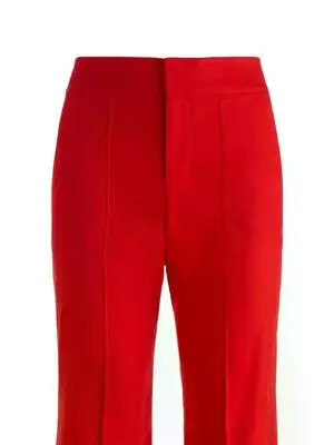 Alice + Olivia Dylan Wide-leg Trousers - Red