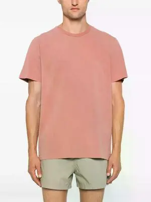 A.p.c. Logo Print Crewneck T-shirt - Brown