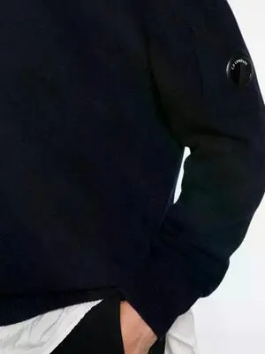 C.P. COMPANY Lens Detail Wool Sweater