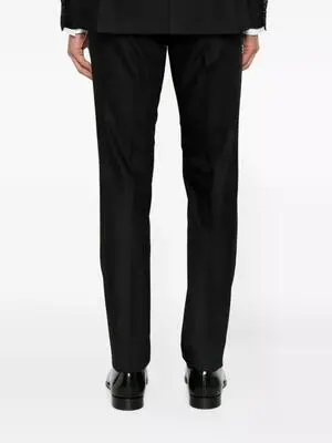 CARLO PIGNATELLI Shawl-lapel Single-breasted Four-piece Suit - Black
