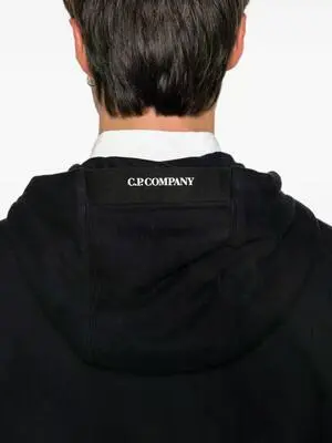 C.P. COMPANY Lens-detail Drawstring Hoodie