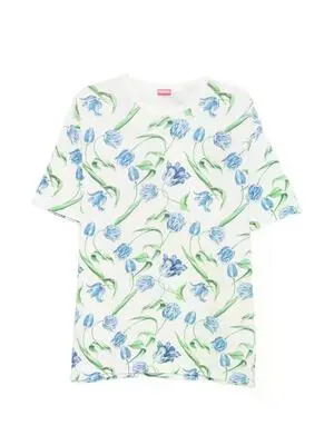 Kenzo Tulip-print T-shirt
