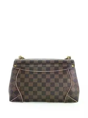 LOUIS VUITTON Caissa Damier Ebène Canvas Shoulder Bag