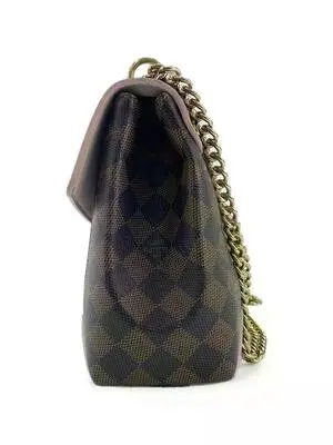 LOUIS VUITTON Caissa Damier Ebène Canvas Shoulder Bag