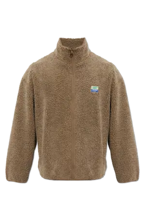 American Vintage Fleece Sweatshirt With Stand-up Collar