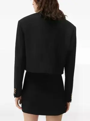 Versace Medusa-hardware Cropped Jacket