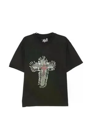 MELT Graphic-print T-shirt - Black