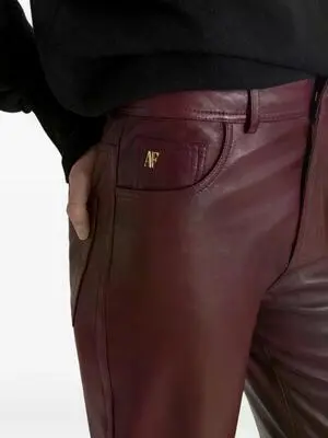 Alberta Ferretti Logo-plaque Trousers