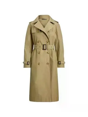 Ralph Lauren Double-breasted Belted Trench Coat - Neutrals