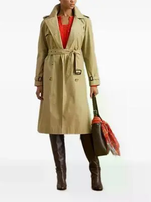 Ralph Lauren Double-breasted Belted Trench Coat