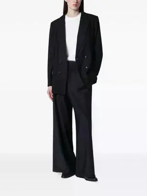 VITOVI Flap-pocket Double-breasted Blazer